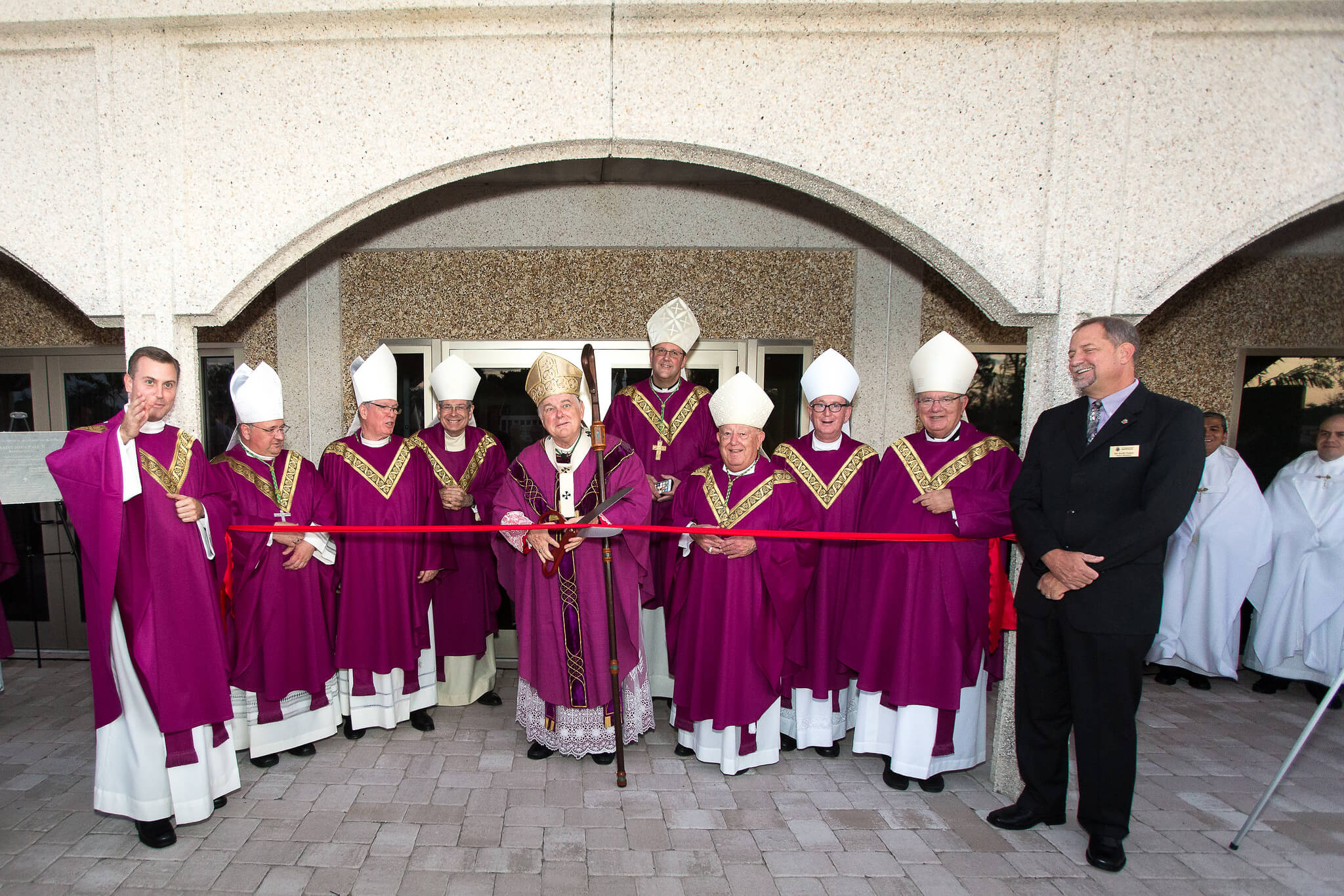 Ribbon Cutting and Blessing - Diocese of Saint Petersburg