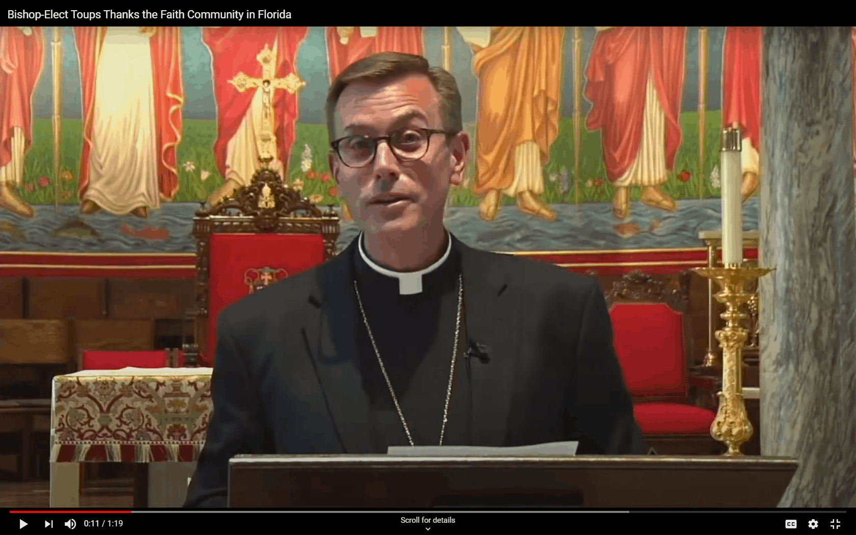 Community Reacts with Joy and Tears to the News about Bishop-Elect ...