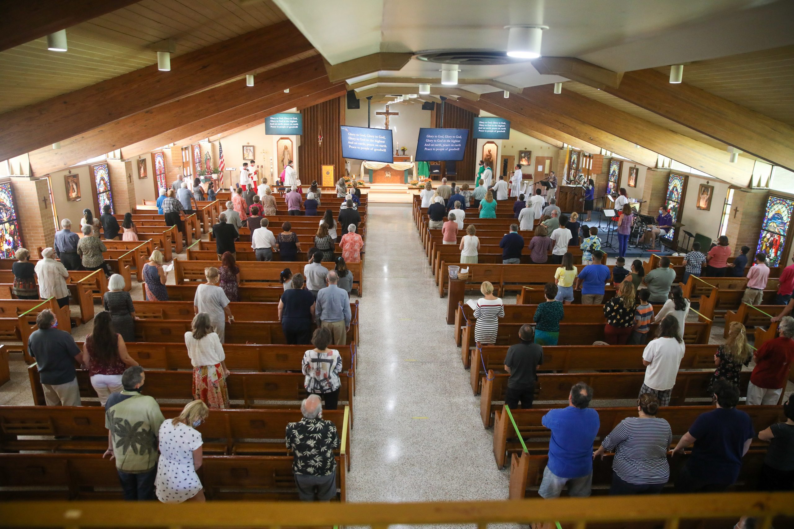 Protocols for Safety Continue in Catholic Churches - Diocese of Saint ...