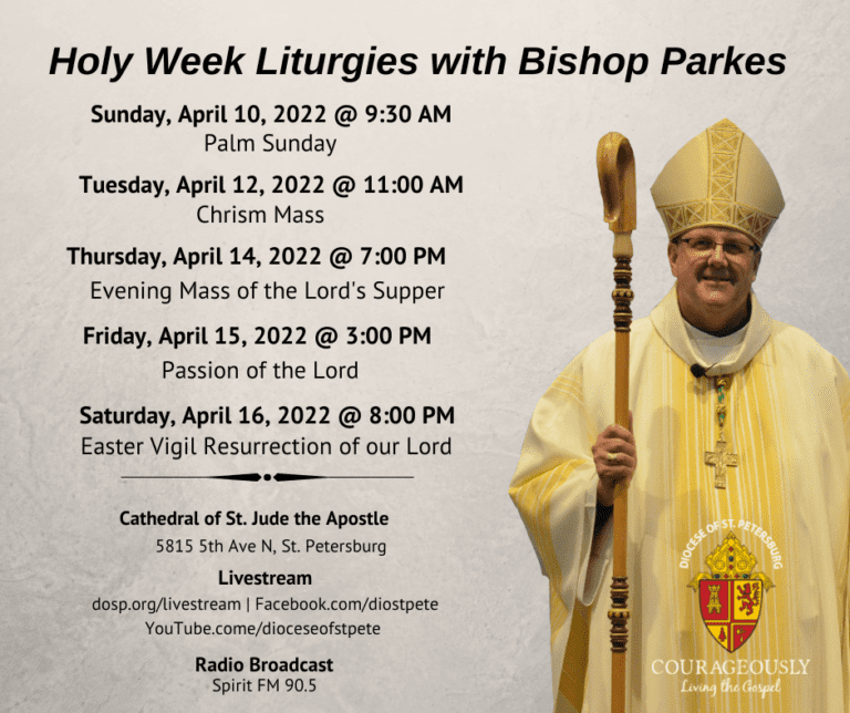2022 Holy Week Liturgies with Bishop Parkes - Diocese of Saint Petersburg