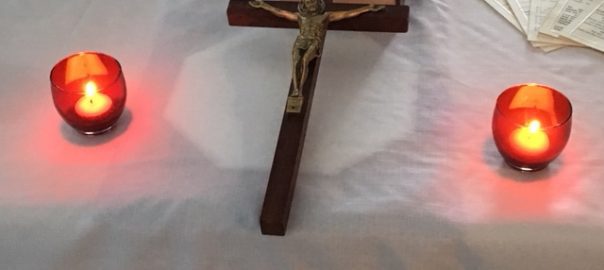 Red Tent Altar Linen - Diocese of Saint Petersburg