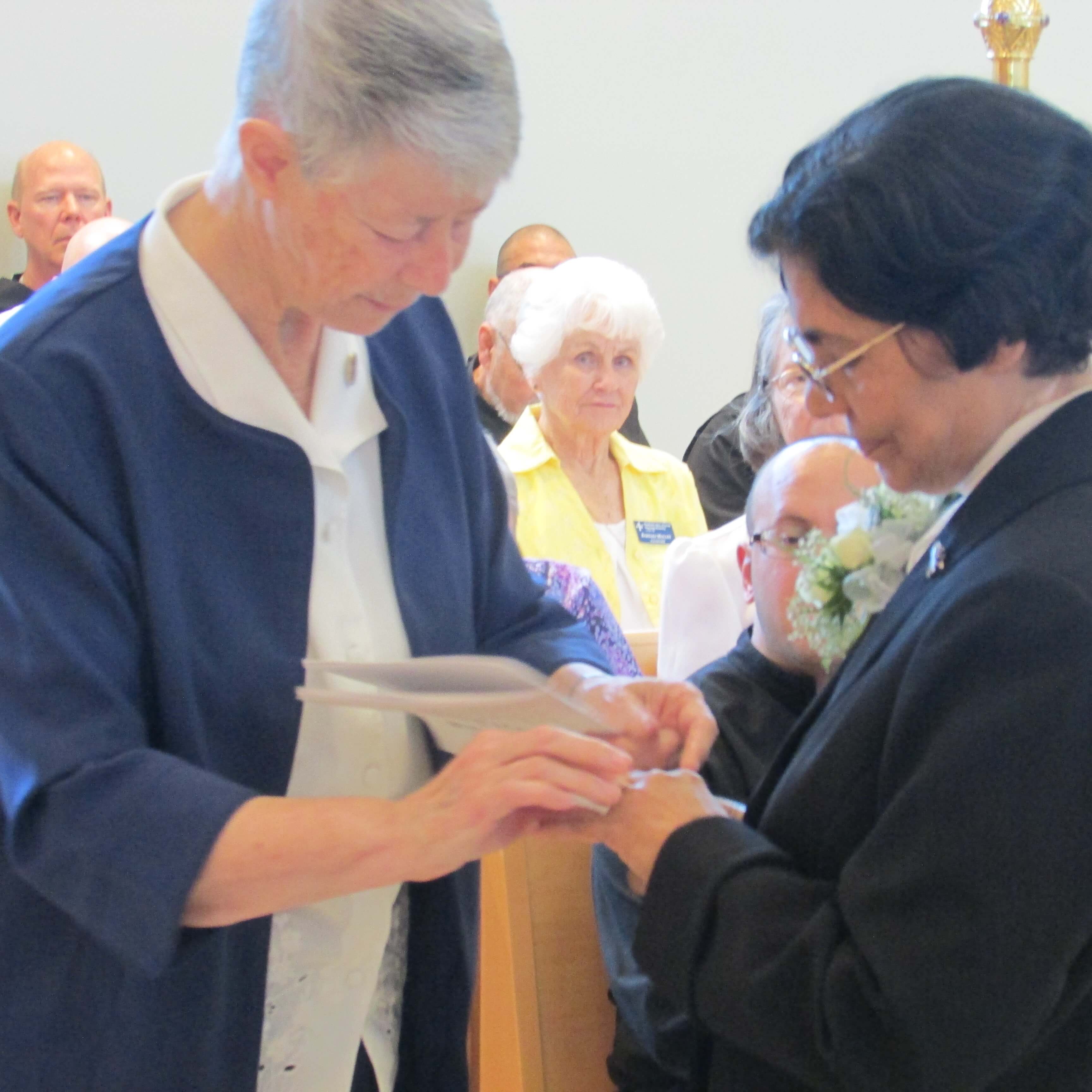 Sister Elizabeth Mathai, O.S.B., Made Her Perpetual Monastic Profession ...